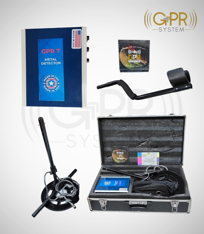 GPR 7 Metal Detector – Gold, Water And Treasure Exploration